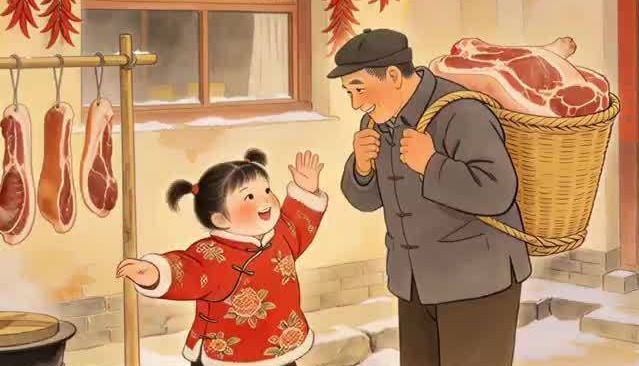 腊月二十六 割年肉